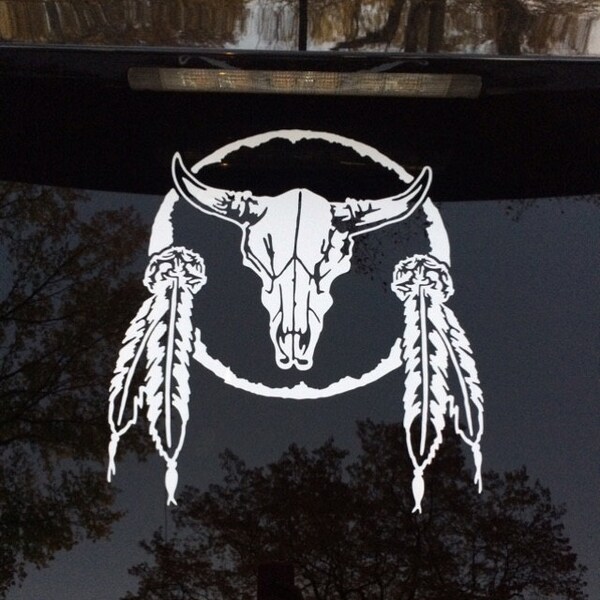 Native American Shield Vinyl Decal Lg © 2013 Laced up Decals Sku:native ...