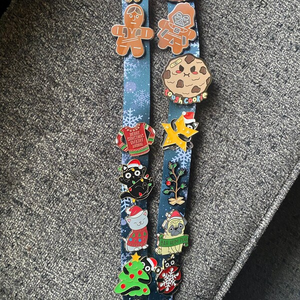 Angry Gingerbread Enamel Pin ~ Hard Enamel Pin, Christmas Enamel Pin ...