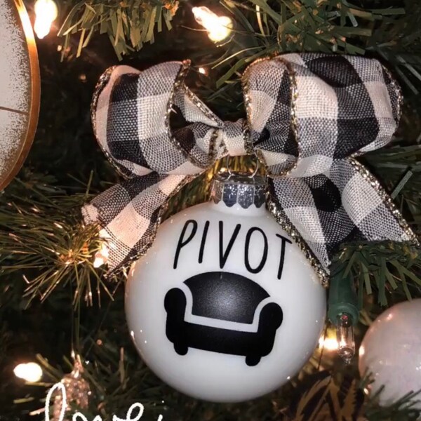 Pivot Friends Ornament Friends Christmas Ornament Friends Gift Friends ...