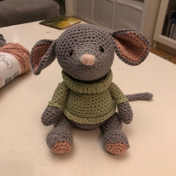 Amigurumi Crochet Pattern - Albert the Mouse (ENGLISH ONLY) - Etsy
