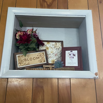 Spring Wood Sign, Farmhouse Spring Sign, Vintage Floral Background ...