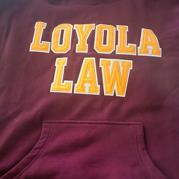 CUSTOMIZABLE Embroidered Hoodie, University Hoodies, College Hoodies ...