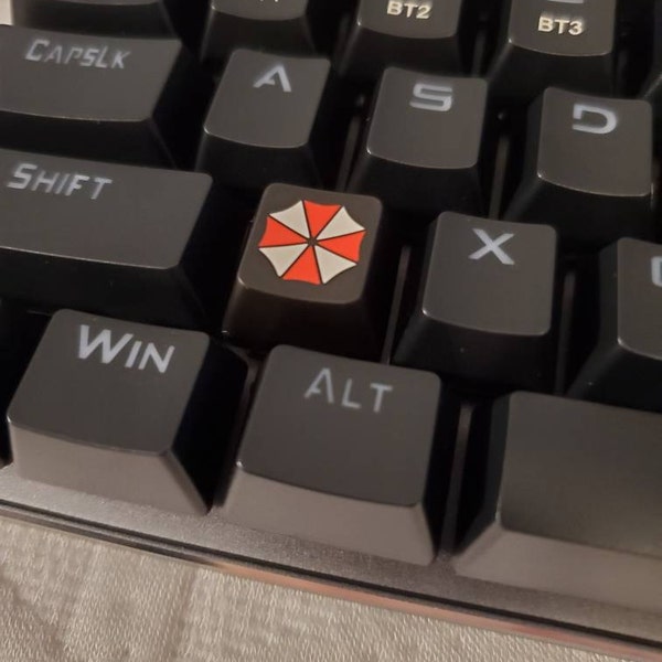Resident Evil Keycap Umbrella Artisan Doubleshot Key Cap for Cherry MX ...