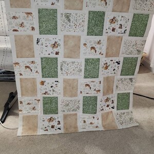 Robert Kaufman Kona Printed Color Chart Fabric PANEL in Multi 365 ...