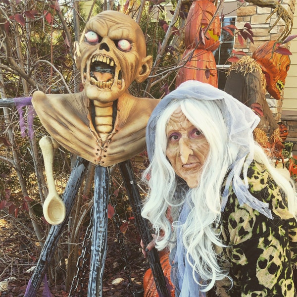 Witch - Foam Latex Prosthetic (UNPAINTED) - Etsy