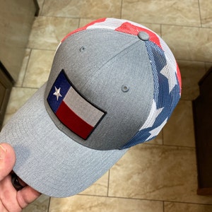 US American Flag Trucker Hat USA Mesh Snapback Cap | Etsy