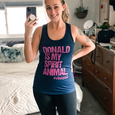 Donald is My Spirit Animal Pink Edition Donald Stamper Inspired Coach ...