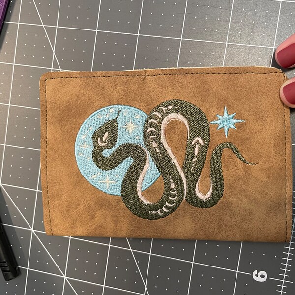 Boho Snake Stars Embroidery Design - Urban Modern Machine Embroidery ...