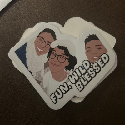Drawing for Your Sister, Custom Sister Sticker, Sticker Sisters Forever ...