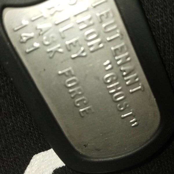 Stainless Steel US Army Dog Tag ID Set, Personalised & Embossed With ...