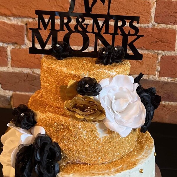 Bonnie and Clyde Cake Topper,gun Wedding Cake Topper,gatsby Cake Topper ...