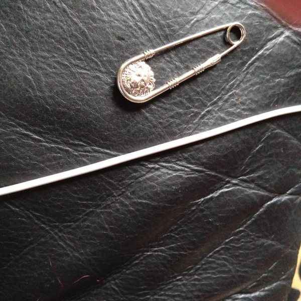 French Style 40mm Coiless Safety Pins for Bead Craft and Jewellery ...