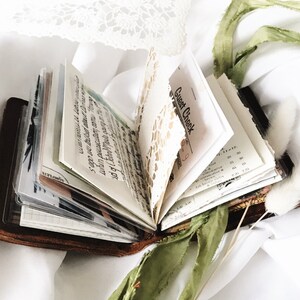 Embossed White Paper Junk Journal Pockets | Etsy