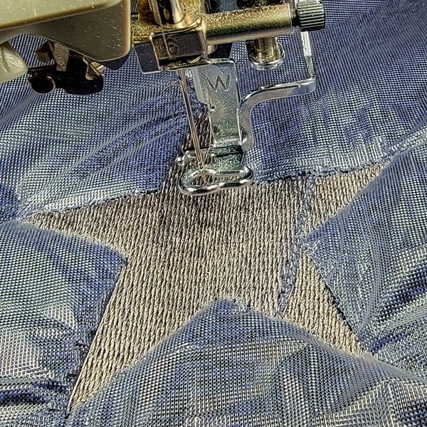 Star Embroidery Design, Star Embroidery File, Star Fill Pattern, Simple ...