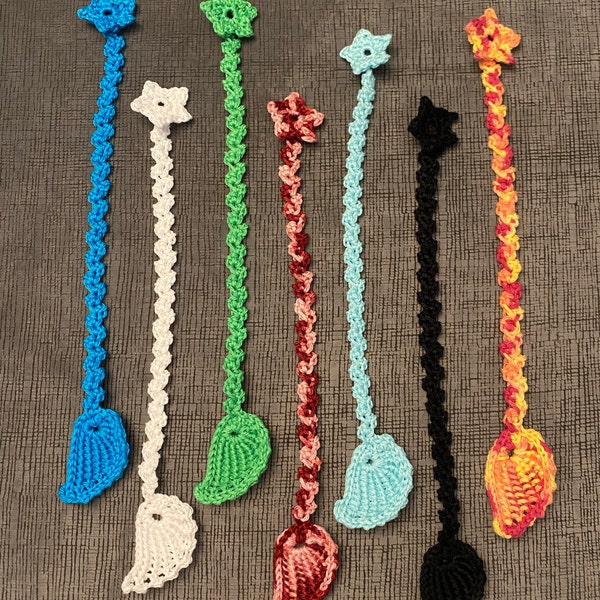 Crochet Pattern Bookmark "wing With Star" - Language: Englisch ...