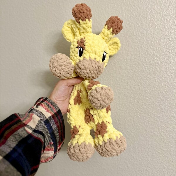 Gentry the Baby Giraffe Crochet Pattern | No Sew Low Sew Crochet ...