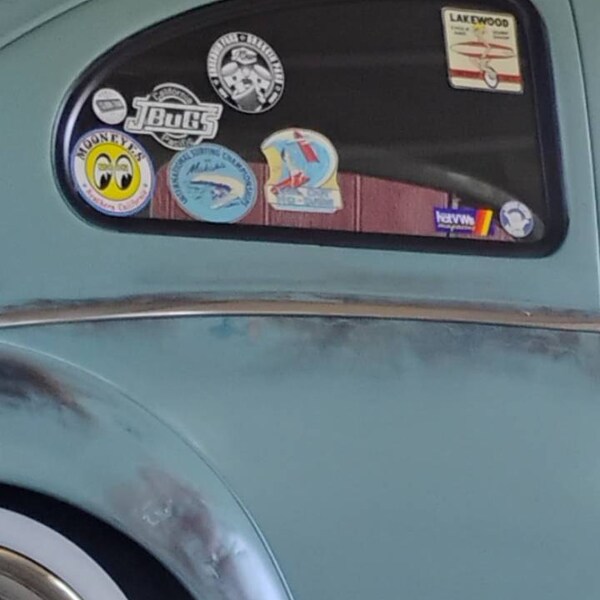 Vintage 1950's Style Bermuda Caribbean Islands Retro Travel Decal ...