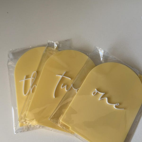 Wavy Whimsical Design Welcome Sign Semi Custom Acrylic Signage Wedding ...