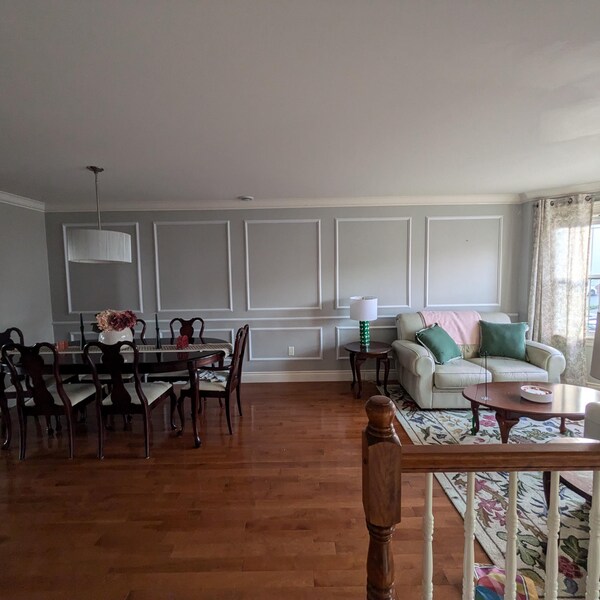 Wall Molding Package Ready to Assemble Wall Paneling Kit Pre-cut ...