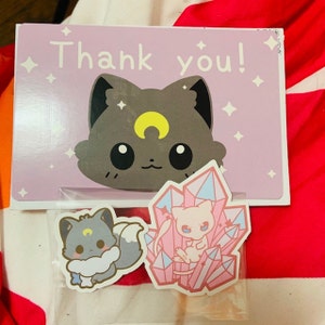 Cute Kawaii Crystal Mew and Mewtwo Pokemon Stickers - Etsy