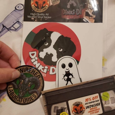 The Stuff Horror Movie Logo Buttons. 1.5 80s Retro Cult Film Classic ...