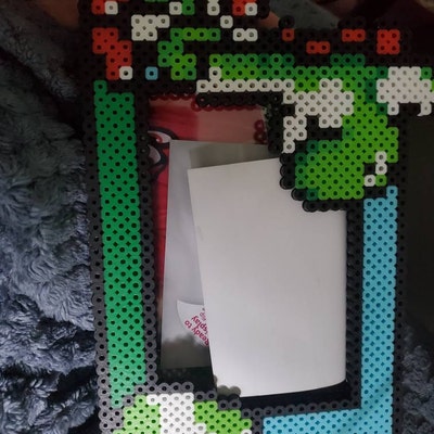 Yoshi Picture Frame Videogame Photo Frame/ Mario Brothers/ 8bit Picture ...