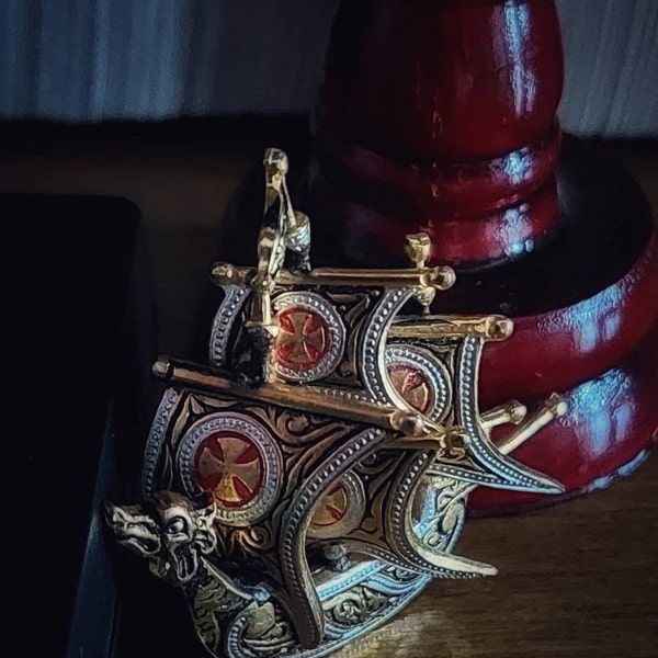 Vintage 14K Gold Plated Cuban Link Chain Necklace, 1980s Heavy Gold ...