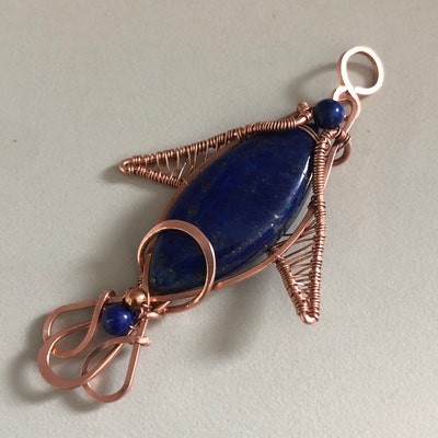 Fish Necklace, Wire Jewelry Tutorial, Wire Wrap Tutorial, Wire Pendant ...