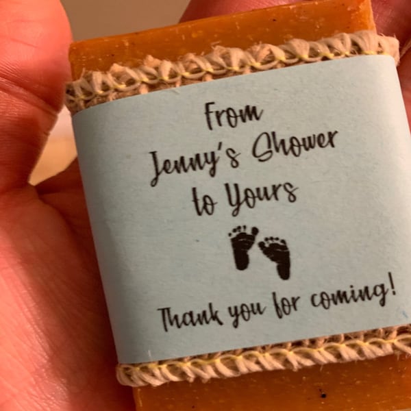 30 Thank You, Soap Favors, Baby Shower Favors, Bridal and Wedding Party ...