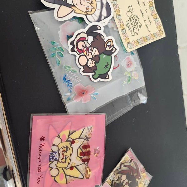 Combo Touhou Neco Arc Charm &stickers, Touhou Keychain, Neko Arc Decal ...
