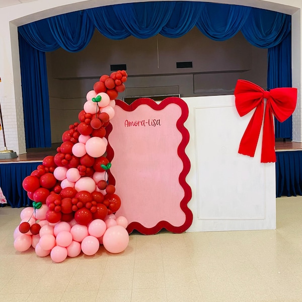 Wavy Arch Prop Template Triple Wavy Arch SVG and Mosaic Template Wall ...