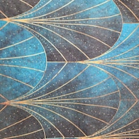 Boho Wallpaper Calanthia Green by Scarlet_soleil Floral - Etsy