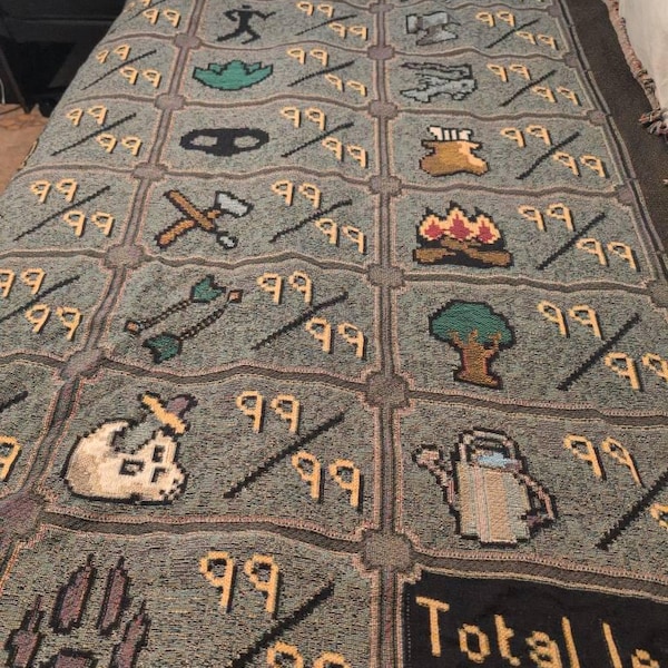 Lord of the Rings Thorin's Woven Blanket | Bilbo Baggins Tapestry Throw ...