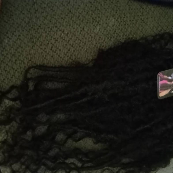 NEW Mermaid Locs Handmade Crochet Locs With Human Hair Deep Wave ...