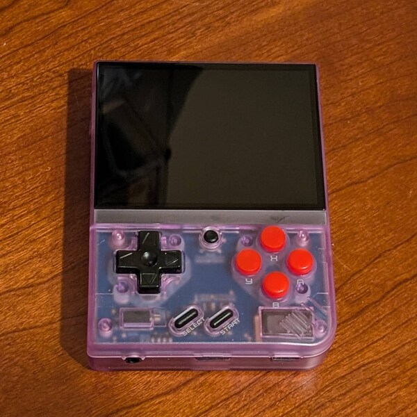 Anbernic RG35XX SP Black NES Mod Buttons and Sticker (device Not ...