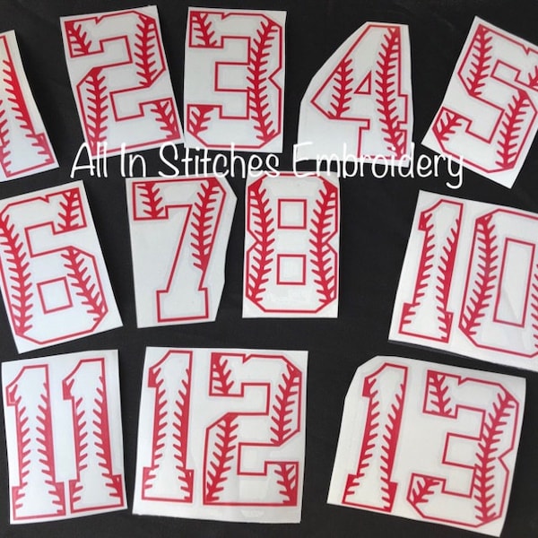 Baseball Stitch, Ball, Numbers, Svg, Png, Dxf, Pdf,eps for Cricut ...