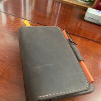 Trifold Leather Key Case Leather Key Chain Leather Key Bag - Etsy