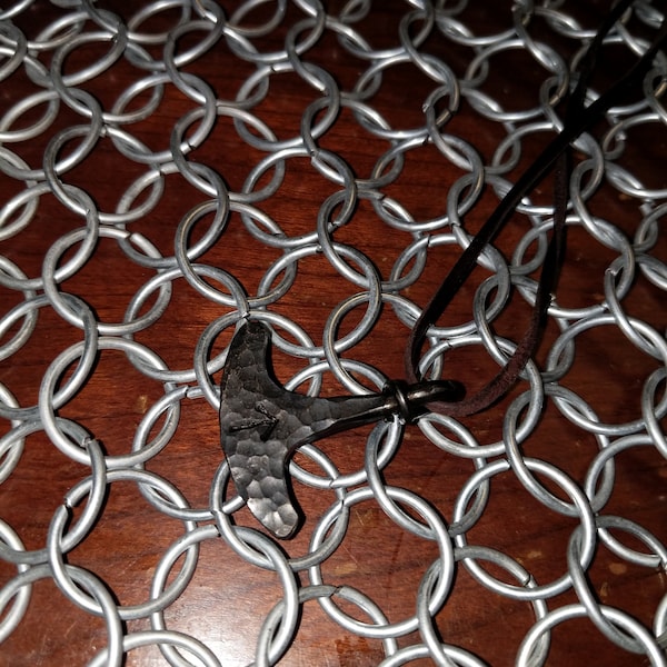 Hand Forged Ukko's Hammer Viking Age Necklace, Comes Supplied With ...