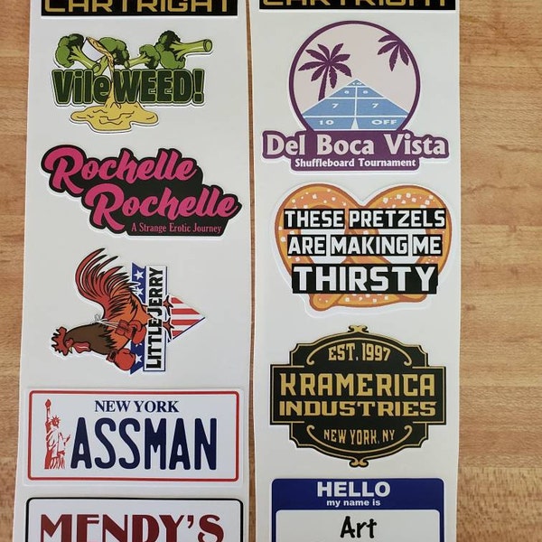 SEINFELD Sticker Pack - Etsy