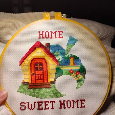 Sampler Rhombus Cross Stitch Pattern, Geometrical Embroidery, Primitive ...