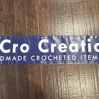 Custom Vinyl Tent Canopy Header Banner | Personalized With Logo ...