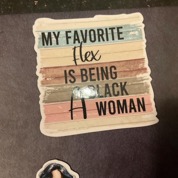Thinking of Books Sticker, Black Woman Who Loves to Read, Black Girl ...