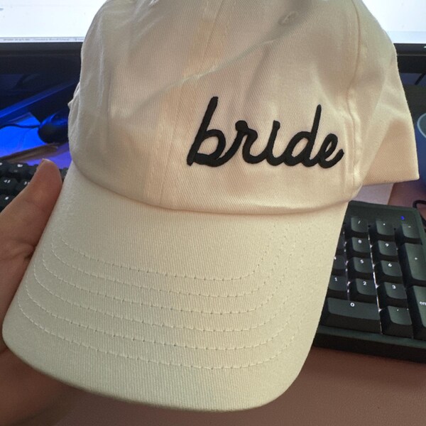 Bride & Babe Hat - Bride Baseball Hat - Bachelorette Baseball Caps ...