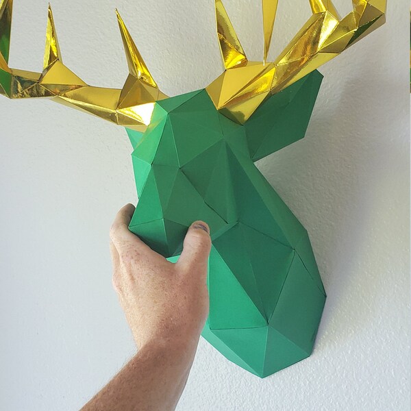 Low Poly Mask/pdf Half Mask/diy Mask/paper Mask/fancy Dress/halloween ...