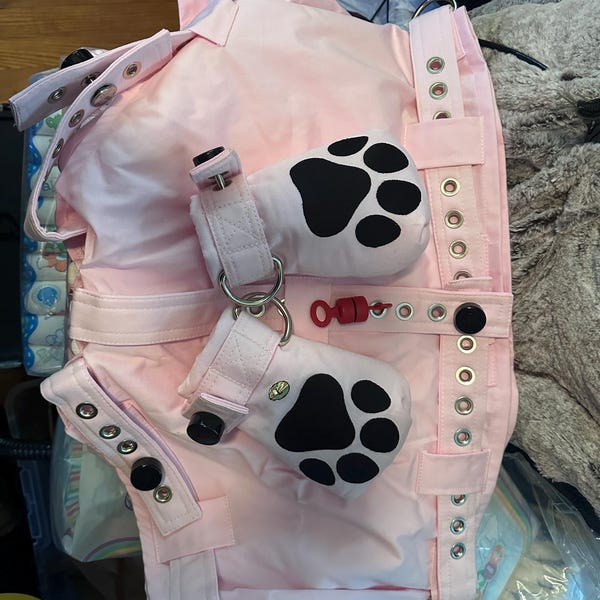 Baby Mint ABDL Straitjacket Straitjacket for Adult Baby Diaper Lover ...