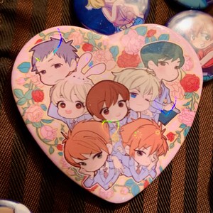 OHSHC Ouran High School Host Club Chibi Heart Holographic | Etsy