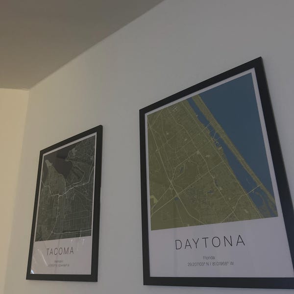 Custom Map Prints Any Location With 3 for 2 Offer - City Print City Map ...