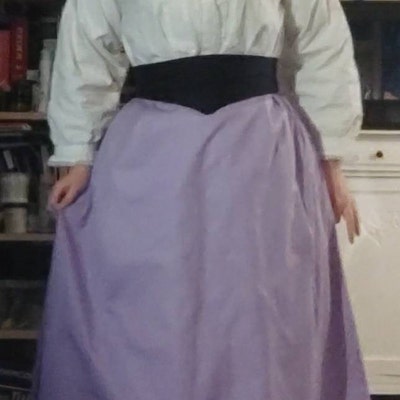 VAD Nurse Uniform Full Apron Handmade WW1 WWI Historical Costume ...