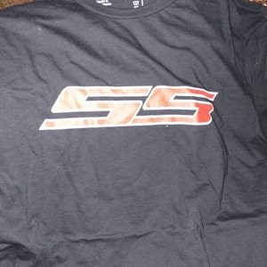 SS Muscle Car Emblem Sticker - Durable High Opacity Adhesive Vinyl ...