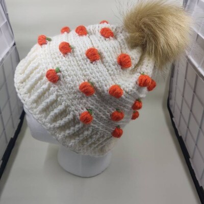 Pumpkin Beanie Crochet Pattern / Toddler to Adult Size / Fall Toque ...